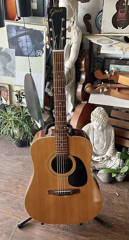 Vintage Greco GR-623 Acoustic Guitar, 1970s | Reverb