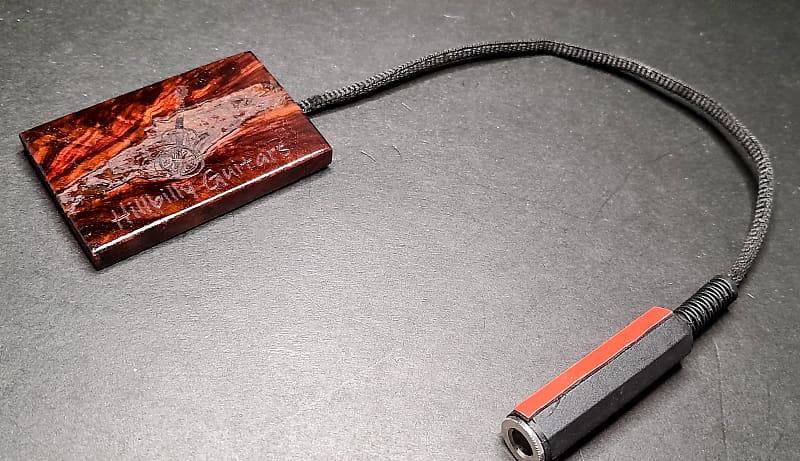 Hillbilly Guitars Rosewood Ultra Thin Surface Mount Humbucker | Reverb