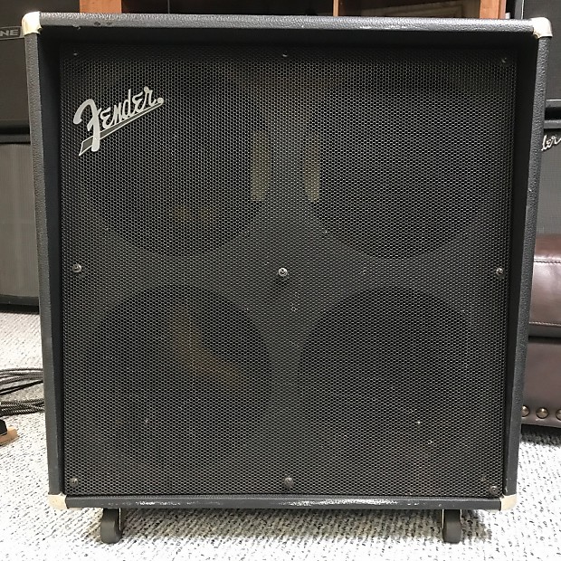 Used Empty/Unloaded Fender GE-412 Speaker Cabinet w/ Casters | Reverb