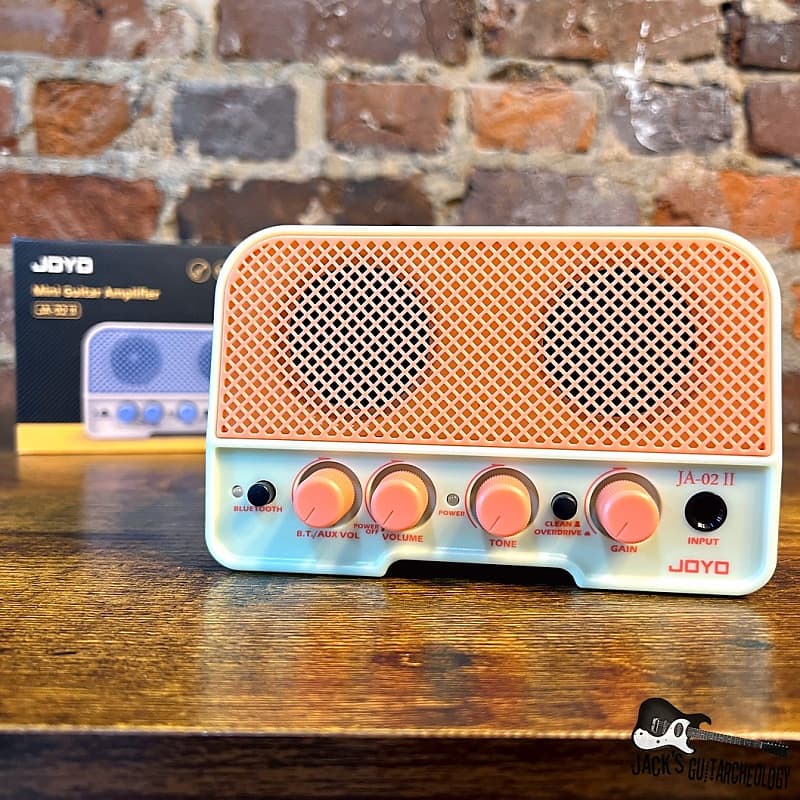Joyo 5W Rechargeable Mini Guitar Amp - Cherry Blossom Pink | Reverb