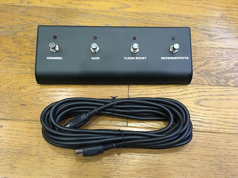 Randall RF4G3 4 boutons footswitch Black 6-pin DIN cable | Reverb