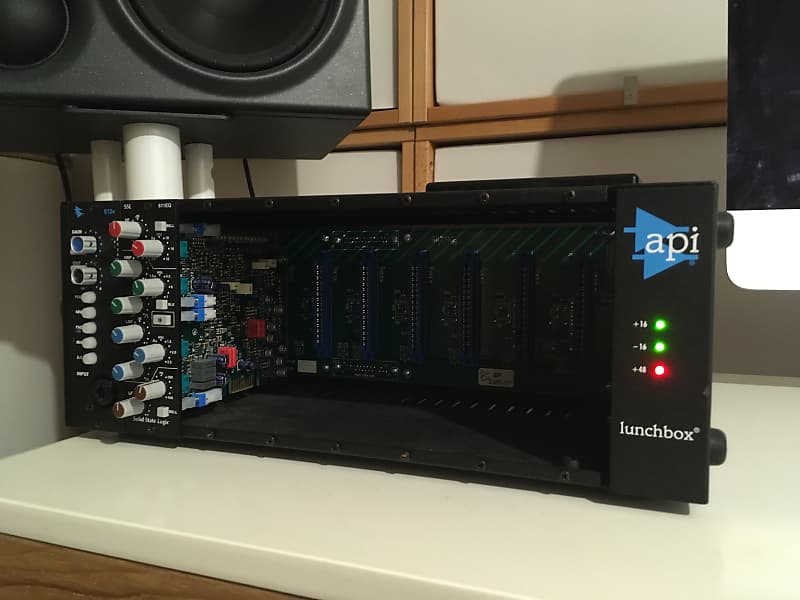 API API Audio 500-8P Lunchbox 2018 Black | Reverb