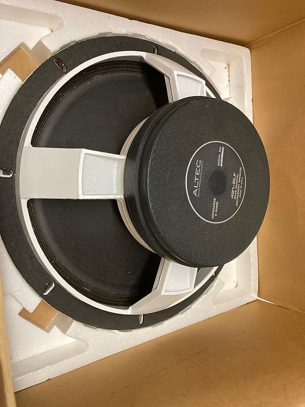 (2) Altec 421-8H Series II Bass Music Instrument Speaker good | Reverb