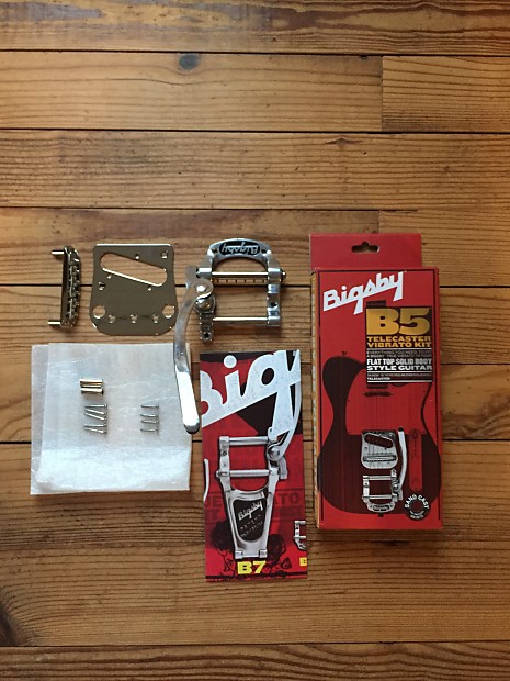 Bigsby B5 Telecaster Vibrato Kit for Flat-Top Solidbody | Reverb