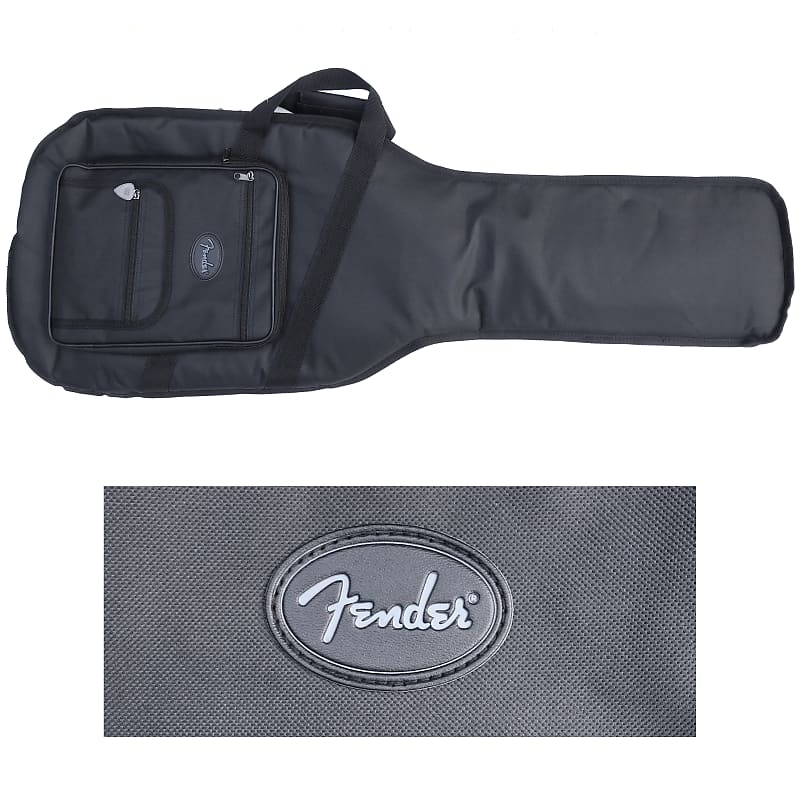 New Genuine Fender® Deluxe Gig Bag - Electric Guitar Thick | Reverb
