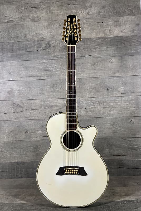 Takamine ST212 12-String 1991 - White...100 Ever Made | Reverb