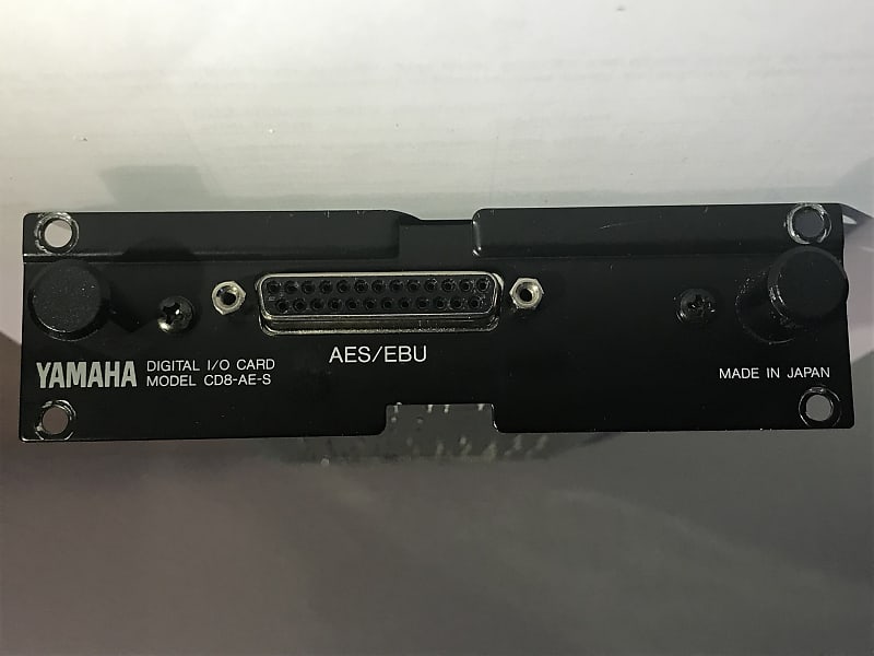Yamaha CD8-AES Card for 02R or 03D Mixing Consoles | Reverb