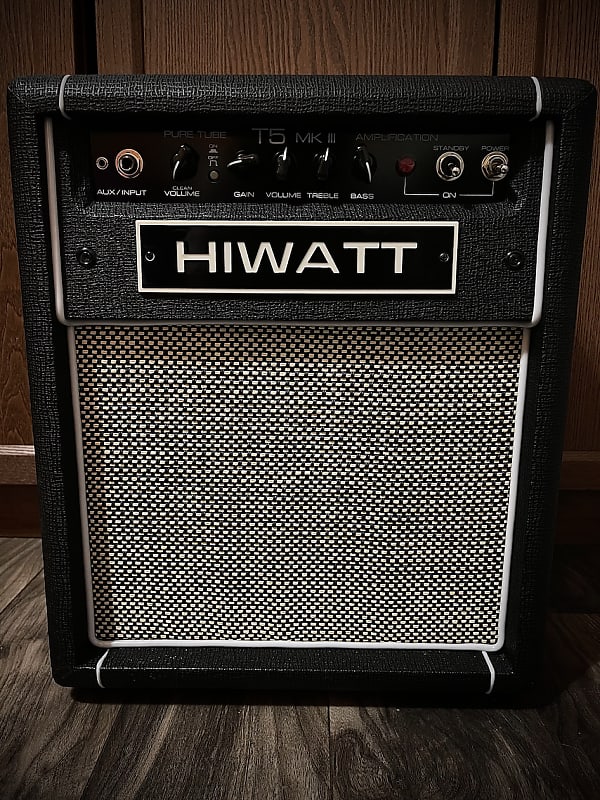 Hiwatt Hi-5 1x10 combo amp upgraded vintage RCA tubes | Reverb