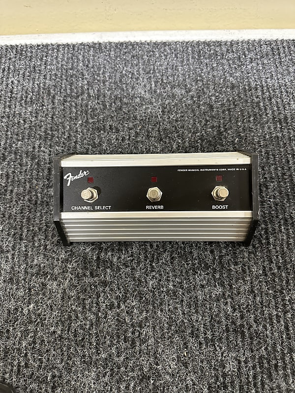 Fender 3 channel foot switch | Reverb