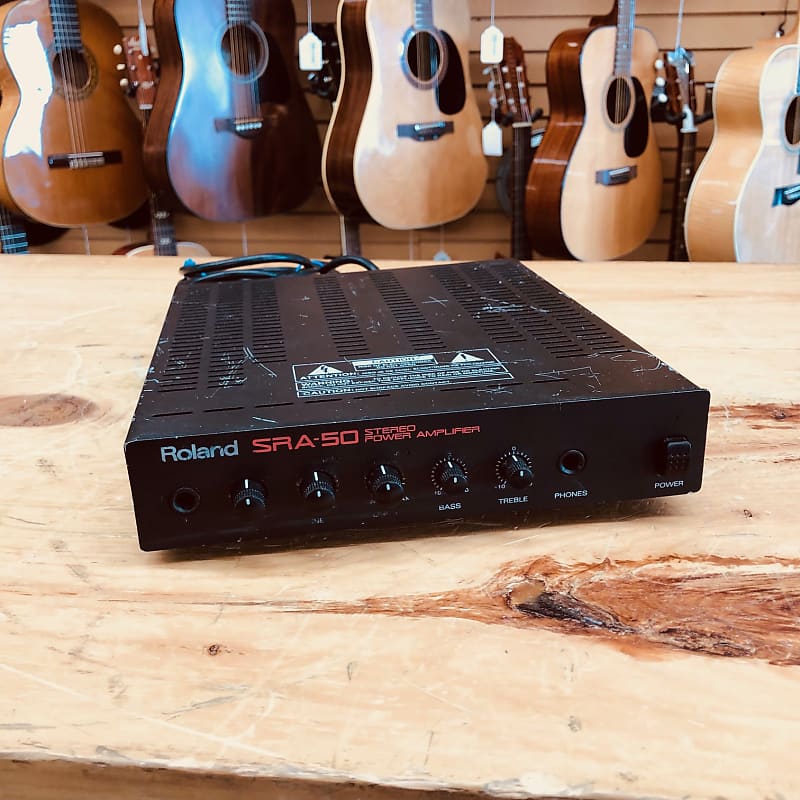 Roland SRA-50 Half-Rack Power Amplifier | Reverb