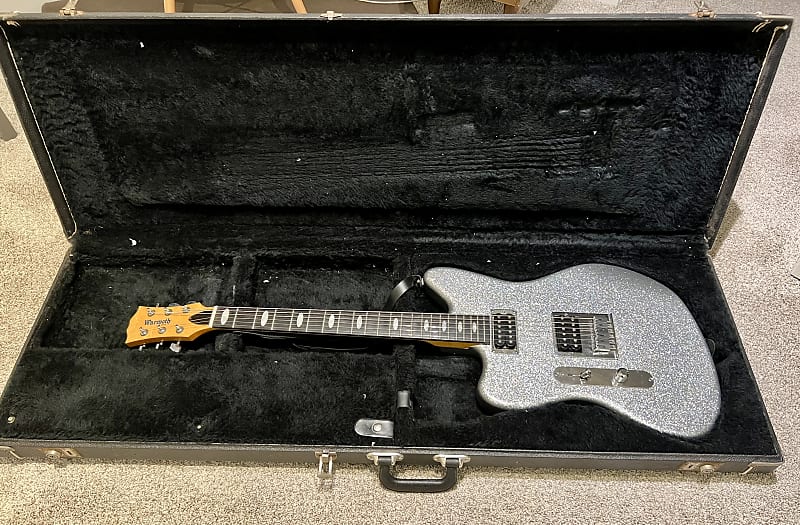 Warmoth Custom Jazzmaster - Silver Sparkle | Reverb