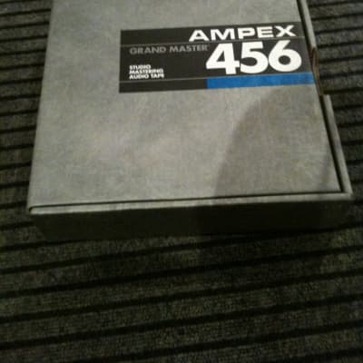 AMPEX Grand Master 2" inch 456 Reel Studio Mastering Audio | Reverb