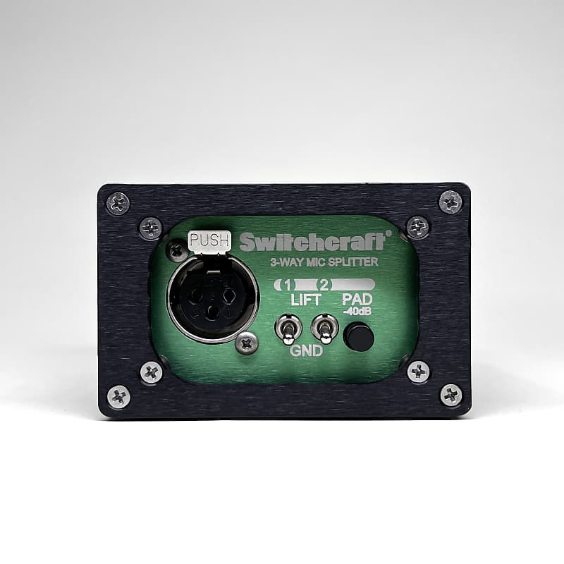 Switchcraft RMAS1 3-Way Mic Splitter | Reverb