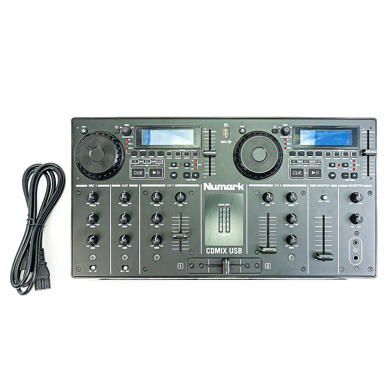 Numark CDMix USB – 2-Deck All-in-One CD/USB DJ System with | Reverb