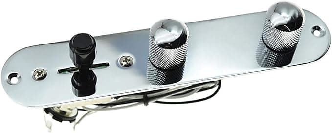 Fully Loaded Control Plate Pre-Wired 3-Way Control Plate with | Reverb