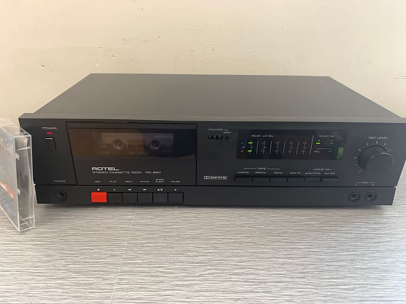 Rotel RD-850 Single Cassette Deck | Reverb
