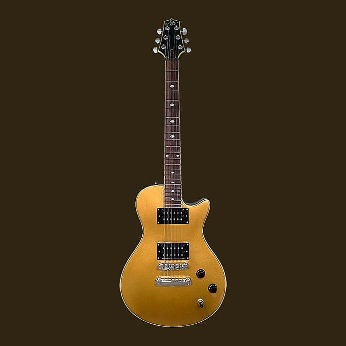 Aslin Dane E-Junior - High Gloss Gold Top | Reverb
