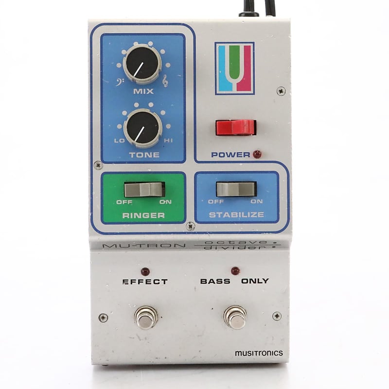 Musitronics Mu-Tron Octave Divider Guitar Pedal Owned by | Reverb
