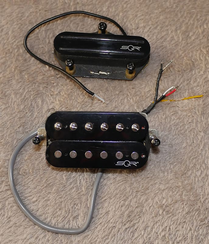 Telecaster pickups SQR Humbuckers TESTED | Reverb