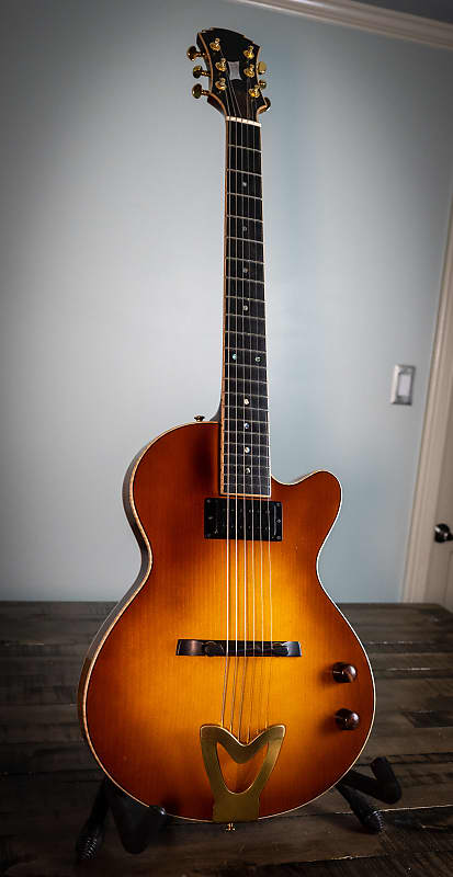 2018 Borys B222 "Jazz Solid" Chambered body | Reverb