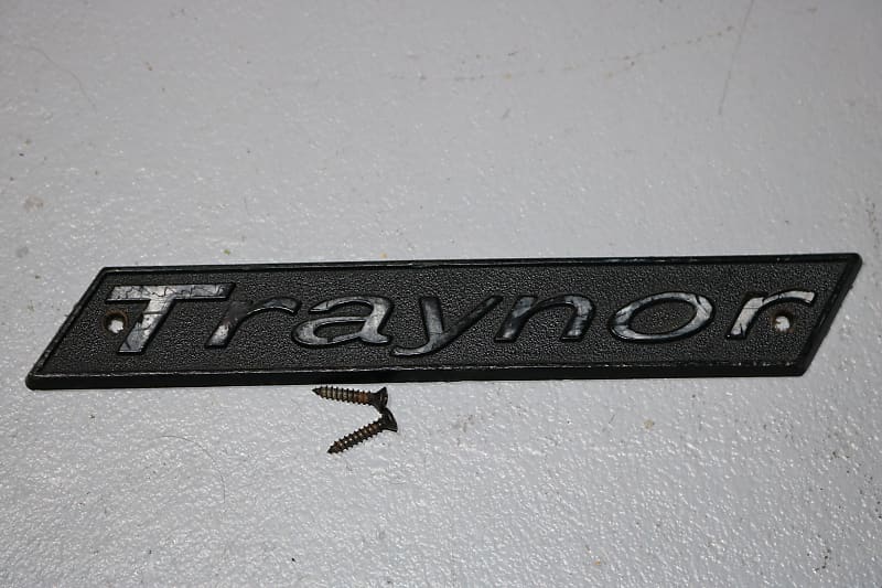 Vintage 1970s Traynor Amp Logo Emblem | Reverb Canada