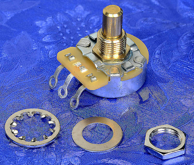 CTS 450G Series 250K Audio Taper Solid Shaft Volume Or Tone | Reverb