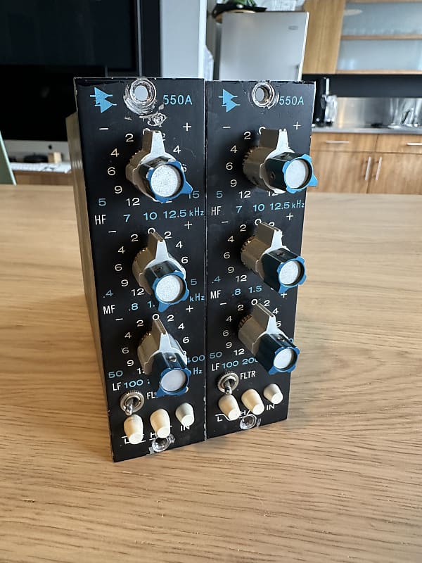 pair vintage API 550A - consecutive serial numbers | Reverb