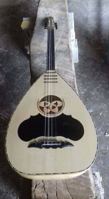 Cretan Laouto Lute Greek handmade excellent sound and quality | Reverb