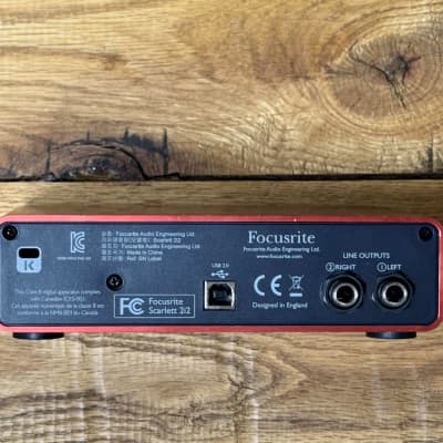 Focusrite Scarlett 2i2 1st Gen | Reverb