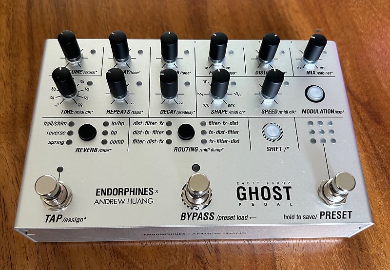 Endorphin.es Ghost Multi-FX Pedal 2024 - SILVER | Reverb