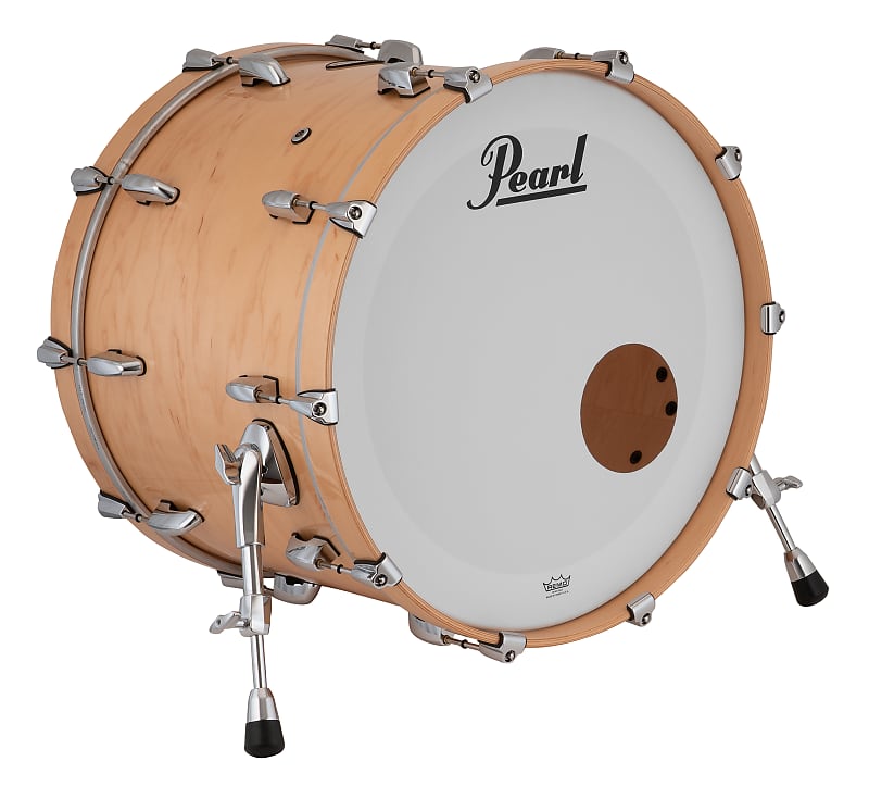 Pearl Masters Maple Pure 22"x16" Bass Drum NATURAL MAPLE | Reverb