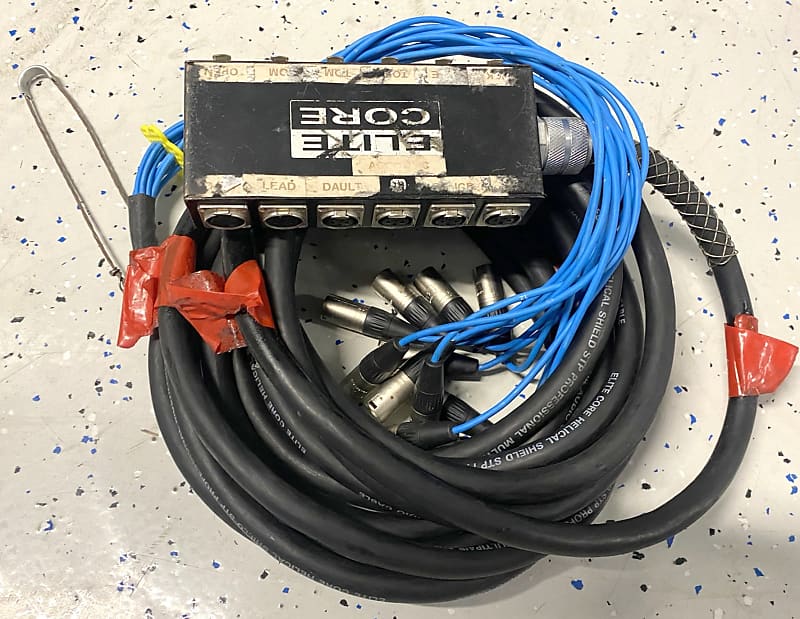 Elite Core Audio PS12030 30 Foot 12-Channel Stage Box Audio | Reverb