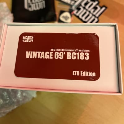 Pedal Pawn FUZZ BC183 (1969 TEXAS INSTRUMENTS) *SIGNED by | Reverb