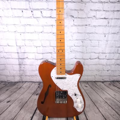 Donner Telecaster Thinline 3- Tone Sunburst | Reverb