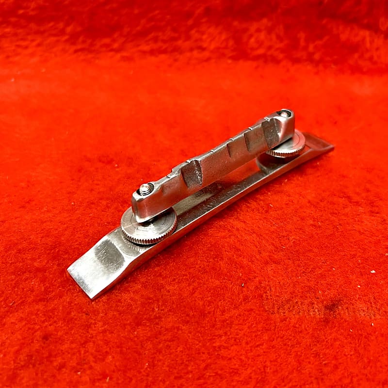 Bigsby Arch top bridge c 1960’s Aluminum original vintage | Reverb