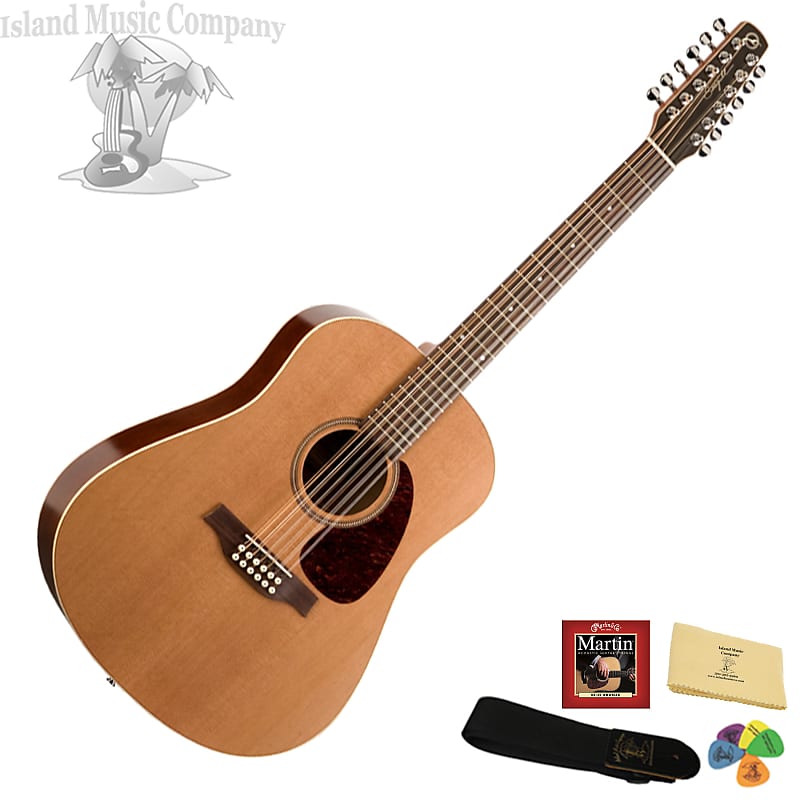 Seagull Coastline S12 QI Cedar 12 String Acoustic Guitar | Reverb