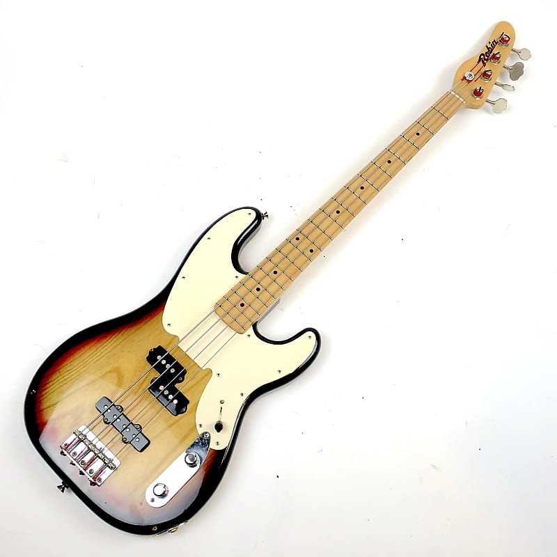 Robin Ranger Bass 4 USA 1995 3 Color Sunburst Gigbag | Reverb