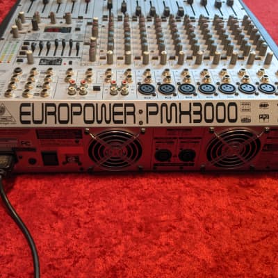 Behringer Europower PMX3000 PMH3000 16 Channel Stereo Powered | Reverb