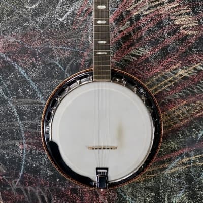 1970's Iida 5-String Model 230 Vintage Banjo with Softshell | Reverb