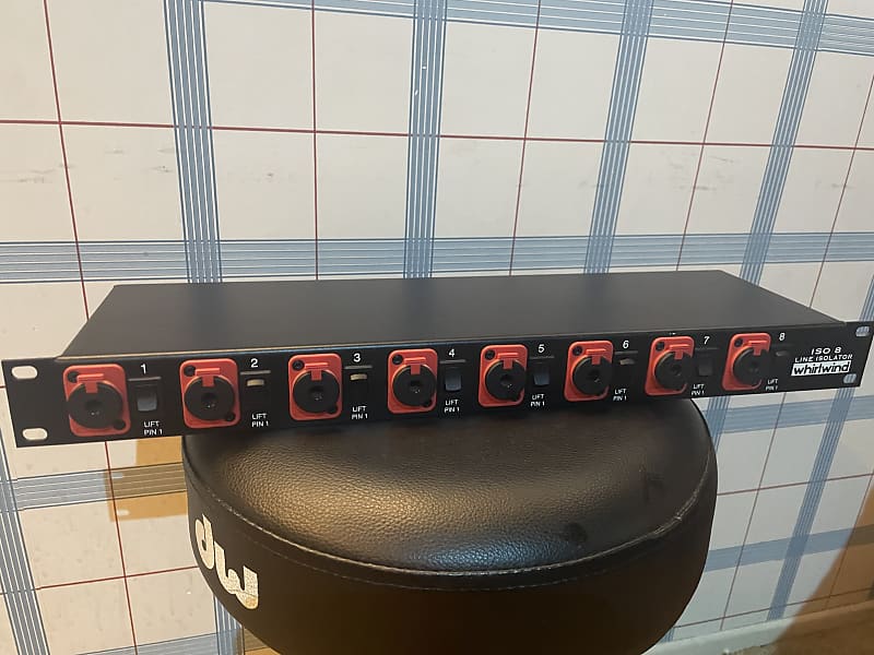 Whirlwind ISO 8 Line Isolator Black | Reverb UK