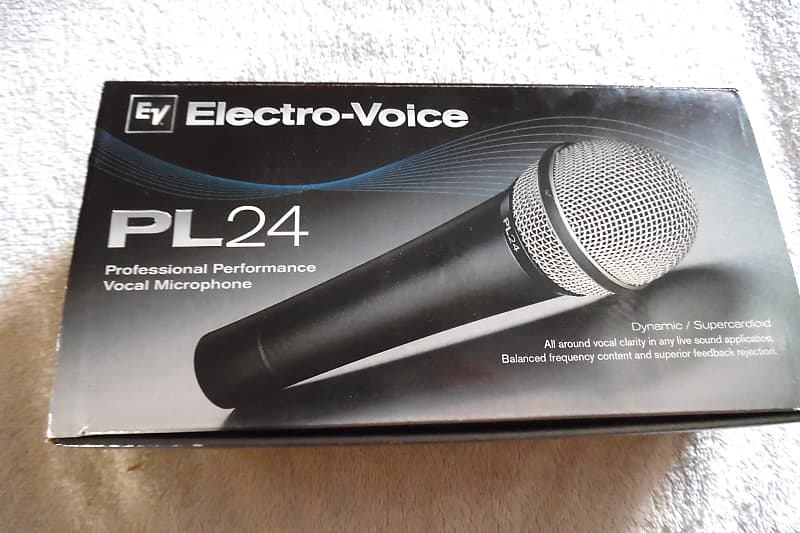 Electro-Voice PL24 Microphone - NEW in the BOX | Reverb