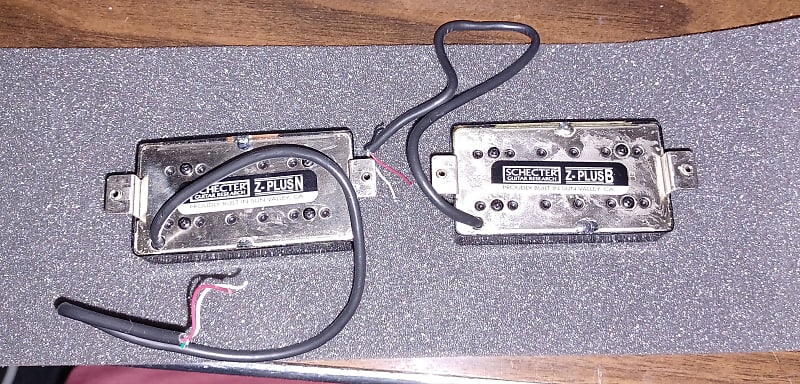 Schecter USA Custom Shop Z-Plus Humbucker Pickup Set from PT | Reverb