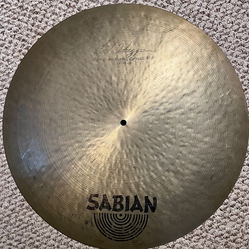 Sabian Ed Thigpen 22" Signature Crystal Flat Ride | Reverb
