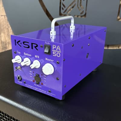 KSR Amplification PA50 Compact Power Amp EL34 2025 Purple | Reverb