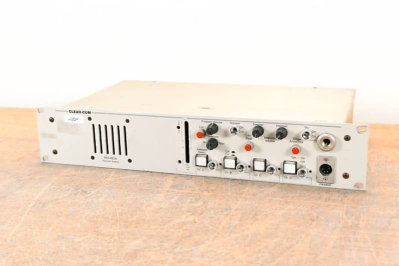 Clear-Com RM-400A 4-Channel Remote Station CG01D8K | Reverb