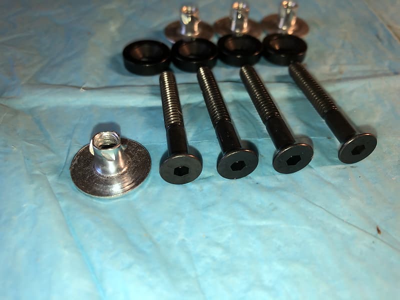 Press in steel neck insert kit w/hardened Allen bolts (4) | Reverb