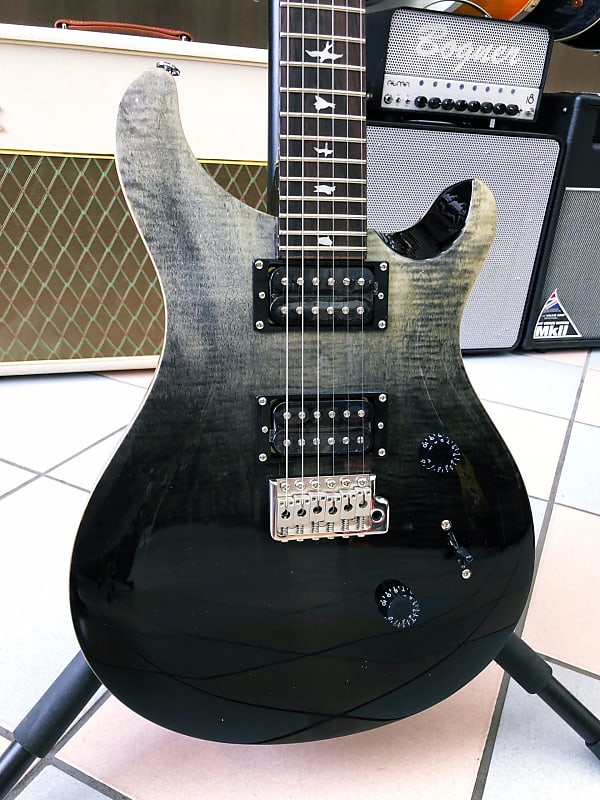 PRS SE CUSTOM 24 FADE LIMITED 2020 CHARCOAL FADE - CHITARRA | Reverb