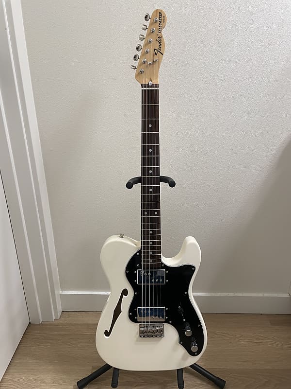 Fender MIJ ‘72 Thinline Telecaster FSR 2017 - White | Reverb