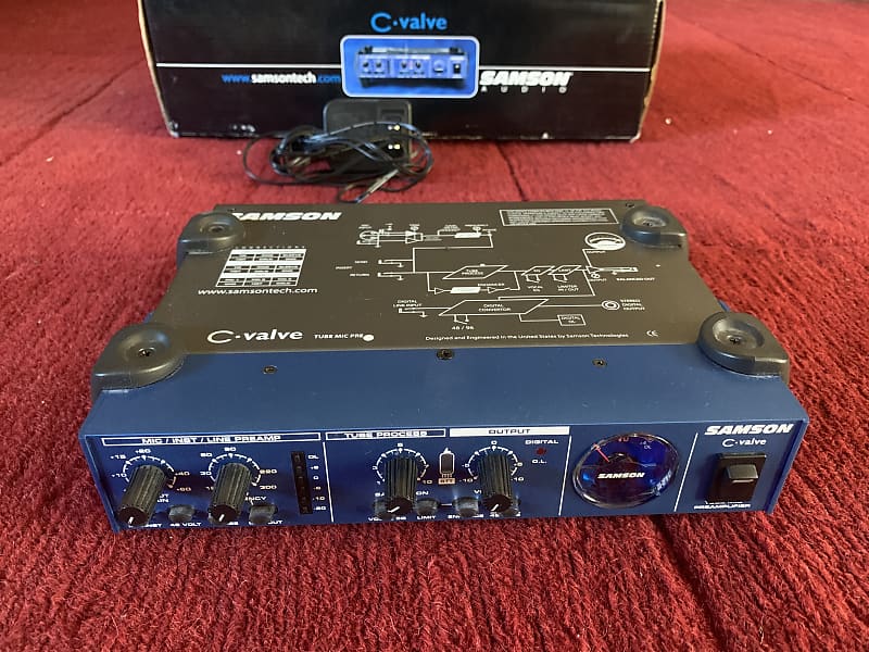Samson C Valve Preamp Blue-Black | Reverb