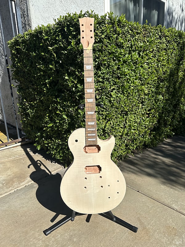 * FLAWED* DIY LP Style Guitar Kit | Reverb